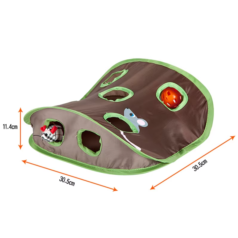 Cat Play Mat with Hide And Seek - Interactive Hunting Activity Mat ...